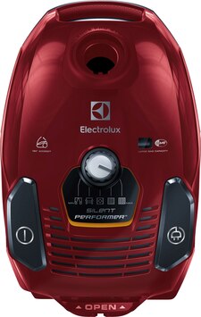 Silentperformer Canister bagged vacuum cleaner - Chili red - ZSP2320T ...