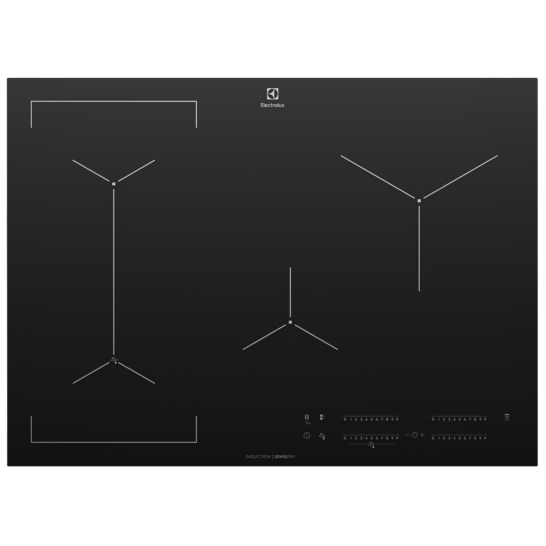 70cm 4-Zone Induction Cooktop - EHI745BE | Electrolux NZ