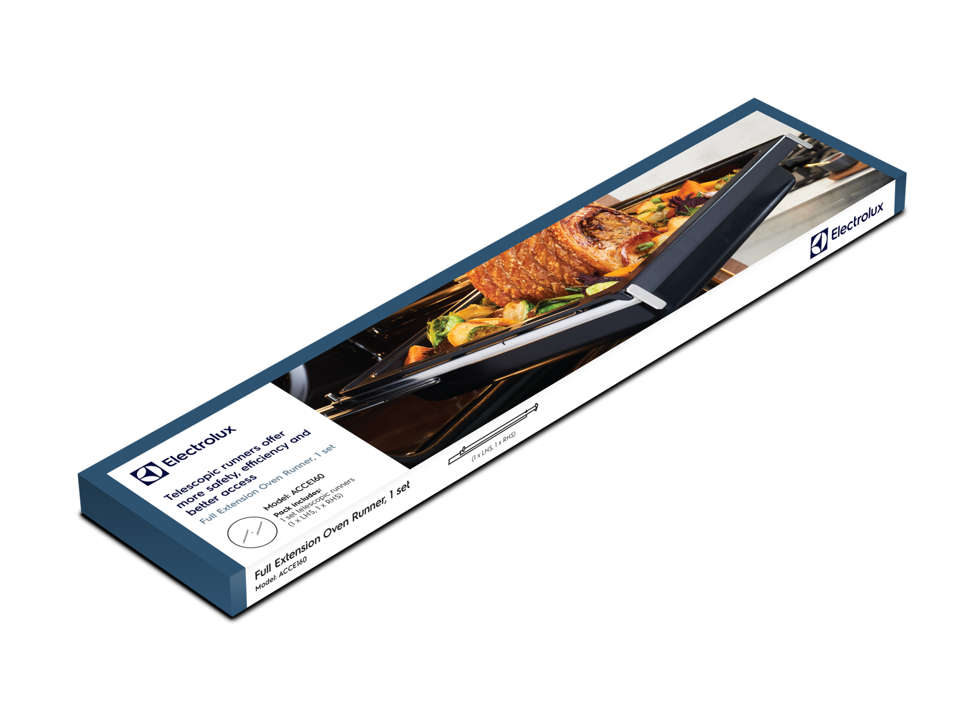 Full Extension Telescopic Oven Runners - ACCE160 | Electrolux NZ